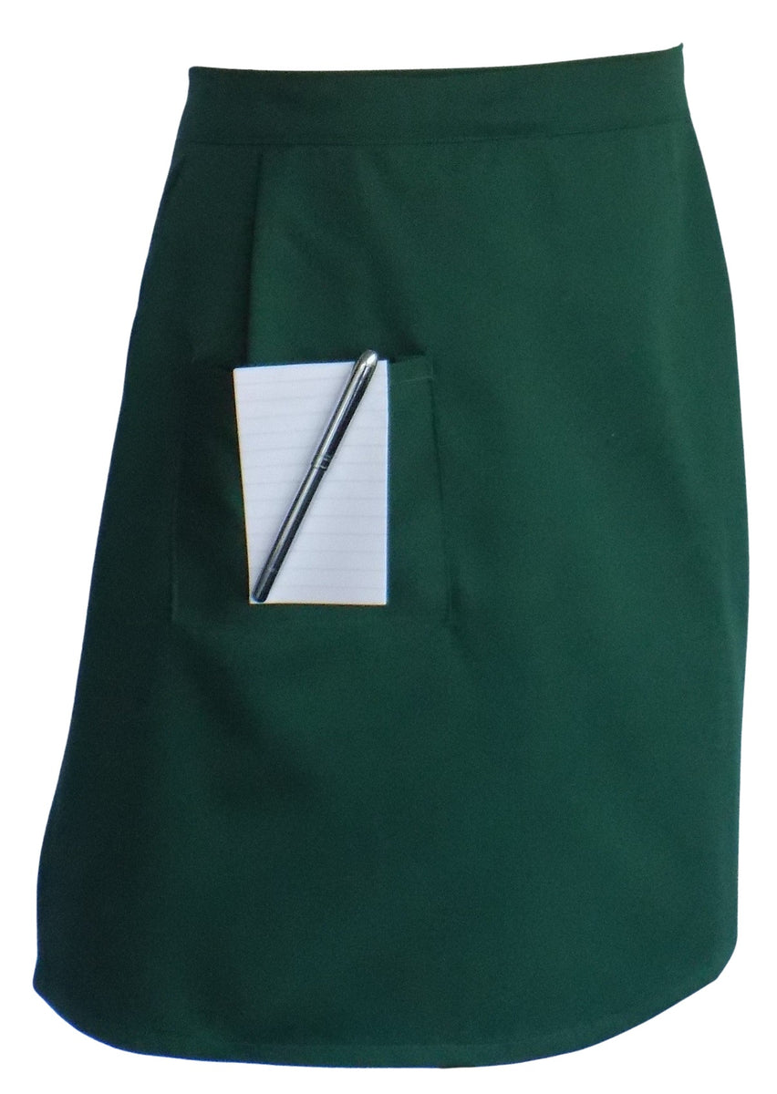 Plain Half Apron with Small Pocket (5 Colours) – Mill Outlets
