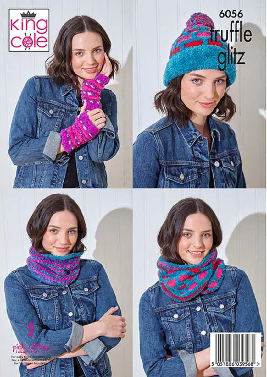 King Cole Knitting Pattern for Women’s Accessories – Hats, Scarf, Hand ...