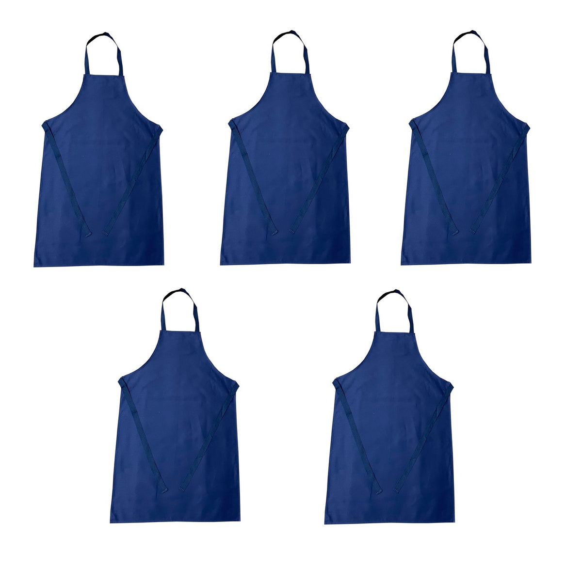 Cotton Bib Apron 22" x 35" (Navy) – Mill Outlets