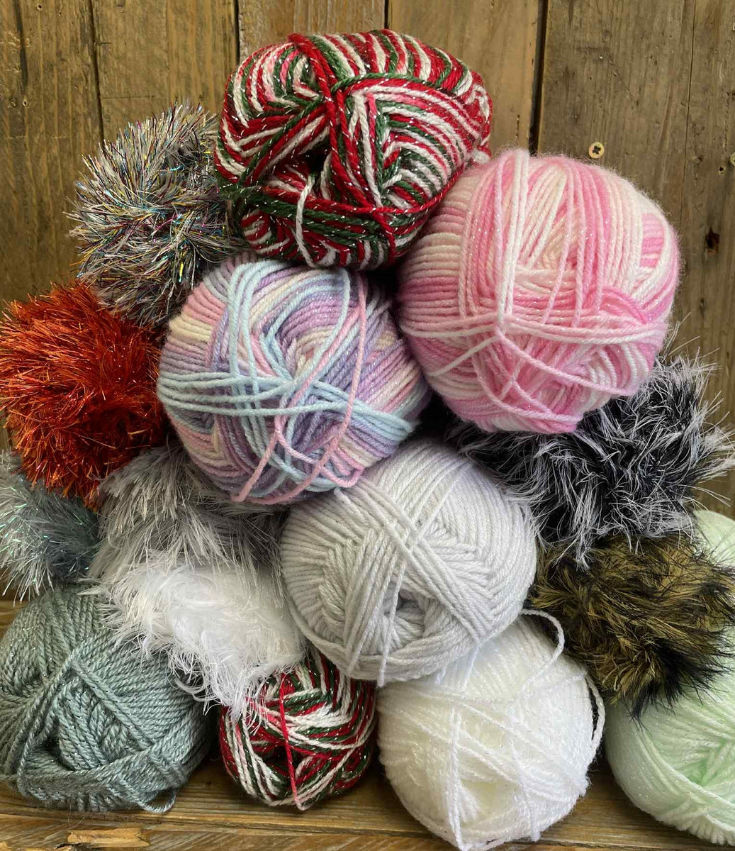 Glitz & Glam Mystery Box Yarn Bundle 1KG or 2KG – Mill Outlets