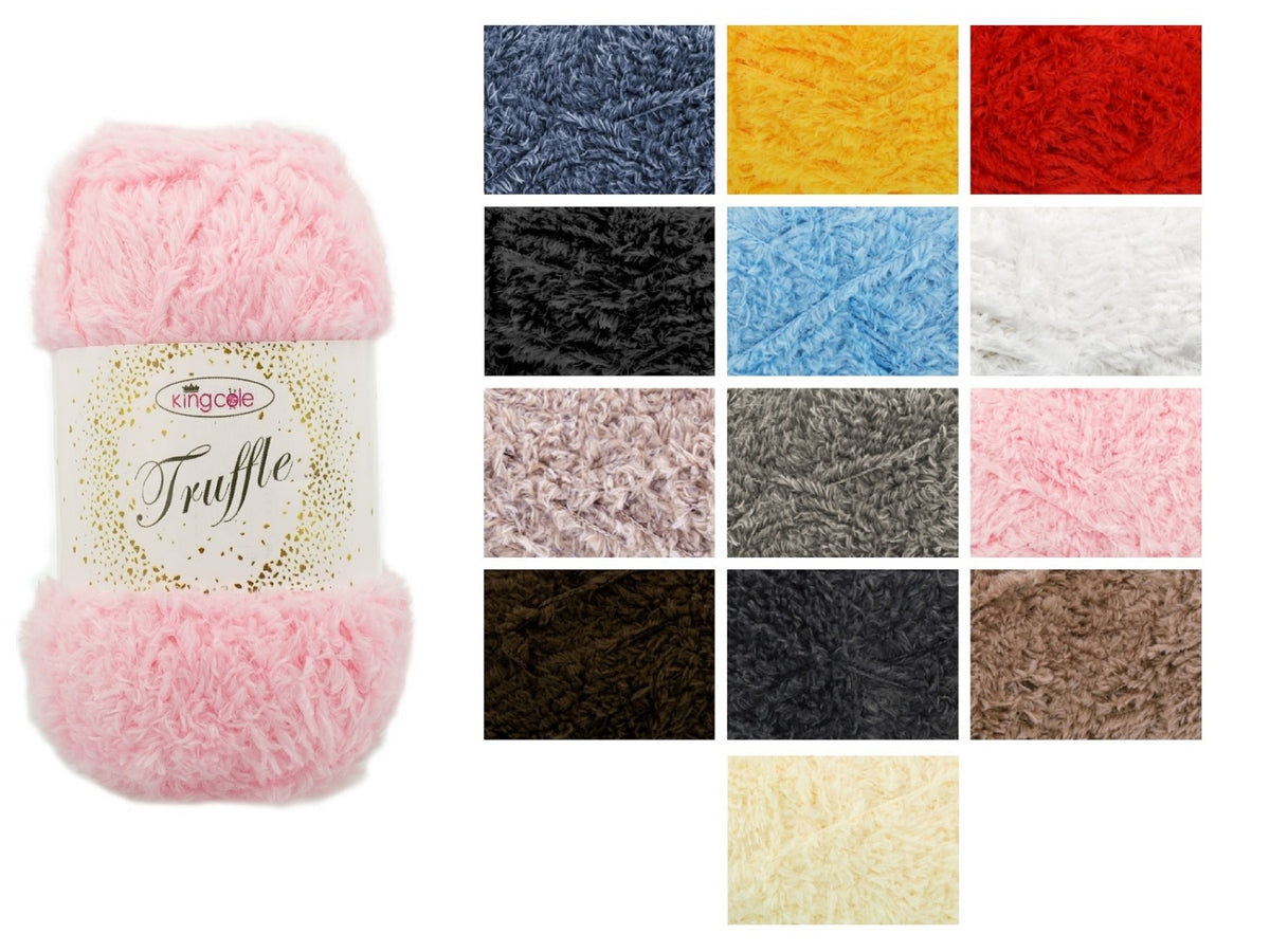 King Cole Truffle Yarn - 100g Ball (13 Shades) – Mill Outlets