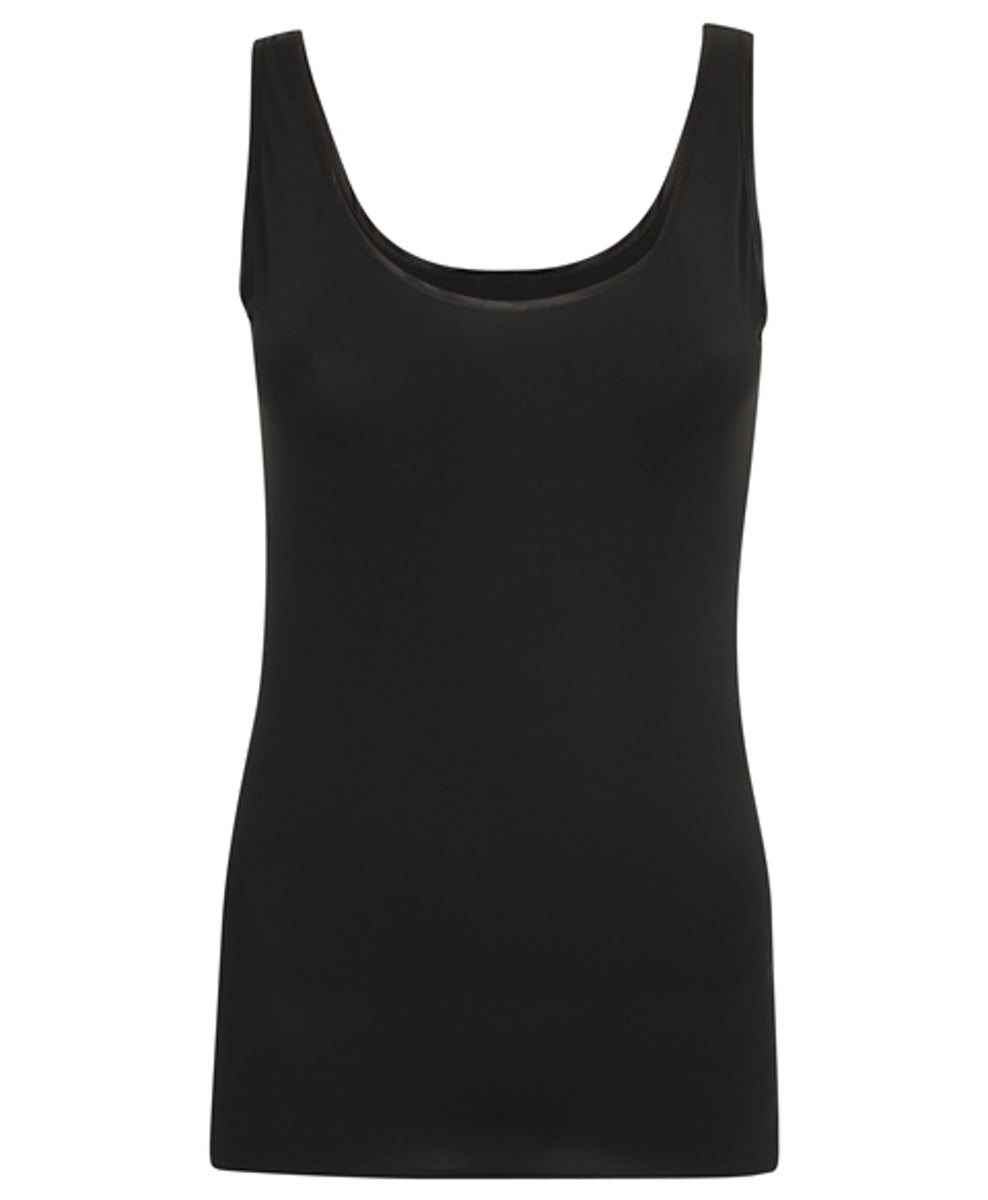 Slenderella 'Gaspe' Ladies Microfibre Tank Vest Top UK 10 - 20 (3 ...