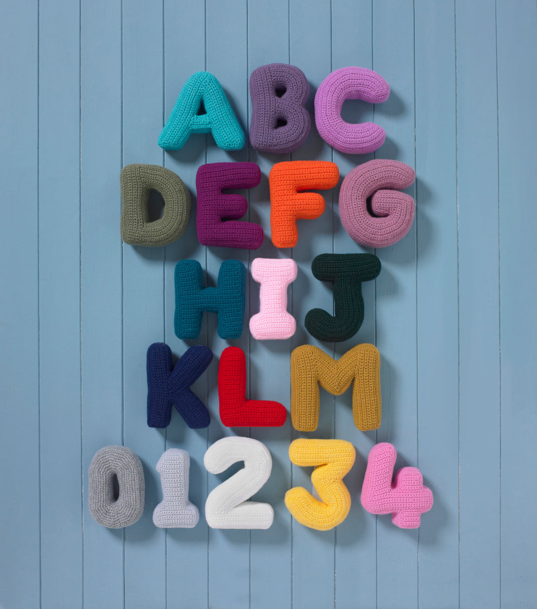 King Cole Crochet Alphabet & Numbers Book – Mill Outlets